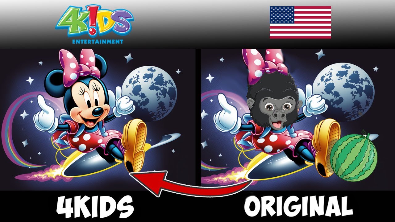 4kids Censorship in MICKEY MOUSE Clubhouse Adventure Space!!! Part2 ...
