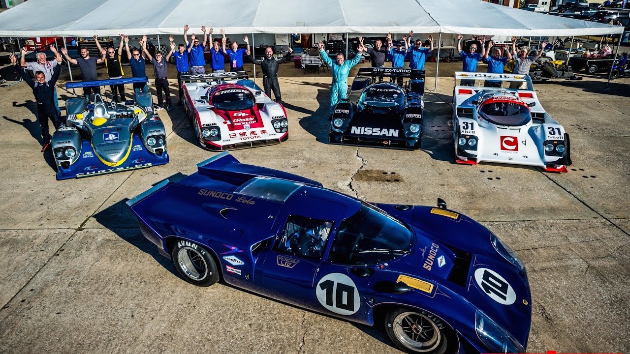 Iconic Racing - 2016 Sebring 12h Classic - Lola T70 - Chrysler LMP ...
