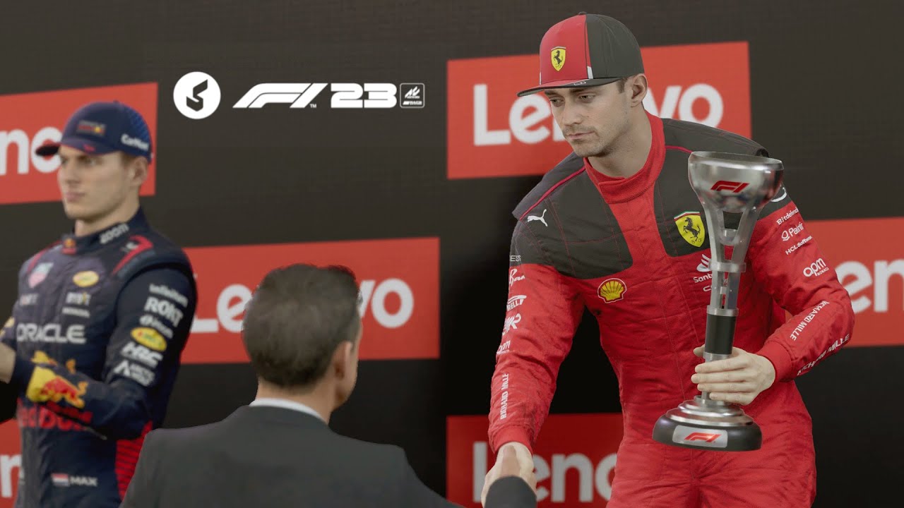 F1 23 - Austin Texas Grand Prix PODIUM Trophy Presentation (PS5) - YouTube