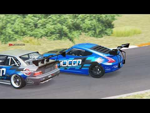 Assetto Corsa | DCGP Maze Circut | Tandem practice with Wiktor | DCGP S8 Car Pack - YouTube