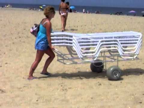 Custom Beach - Utility Cart - YouTube