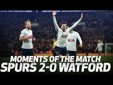 DELE'S FORTNITE CELEBRATION | MOMENTS OF THE MATCH | SPURS 2-0 WATFORD