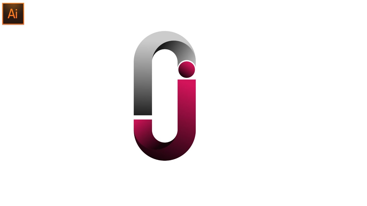 How to create Unique Logo Design In Illustrator || Illustrator Tutorial ...