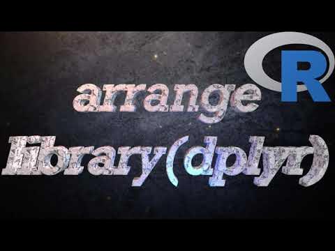 arrange() de la librería dplyr de R, ordenar un dataframe con varios criterios de ordenamiento ...