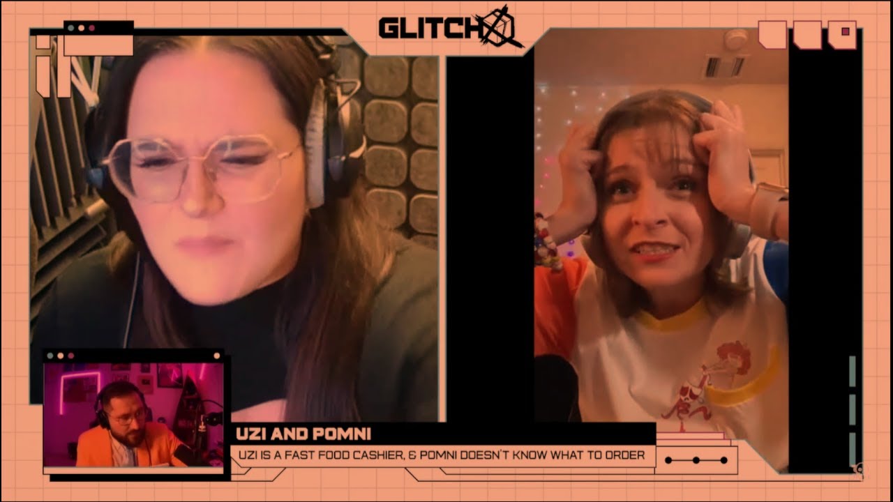 Pizza Restaurant Chaos by Uzi and Pomni Voice Actors | Glitch X - YouTube
