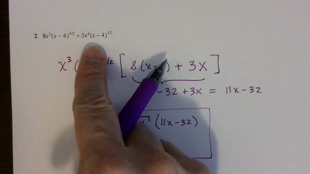 Factoring Part 3 - YouTube
