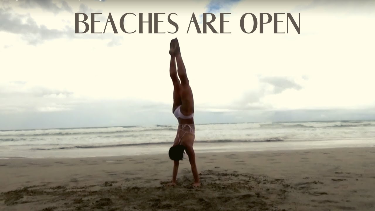 Movement Training back on the Beach - First Day of the Beaches ...