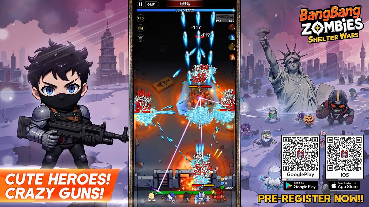 Welcome to BangBang Zombies, Pre-Register Now! - YouTube