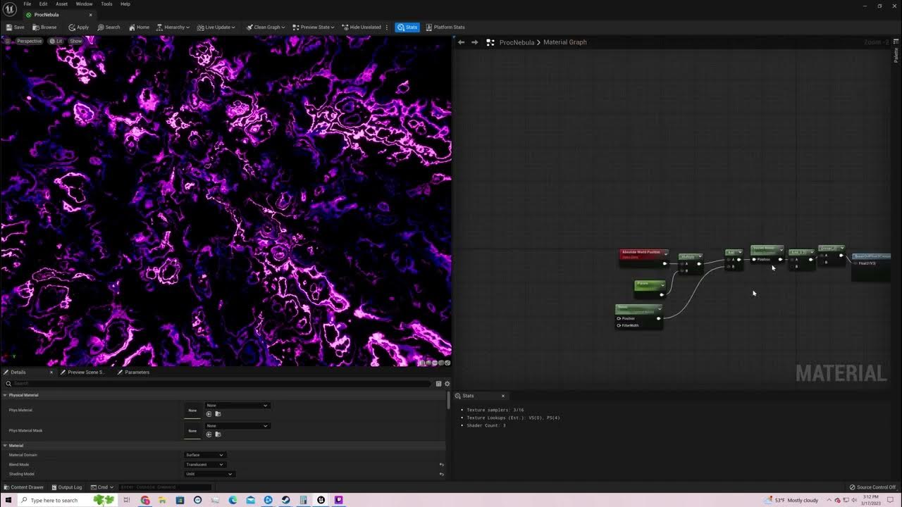 UE5 - Playing with Materials and UV distortion - YouTube