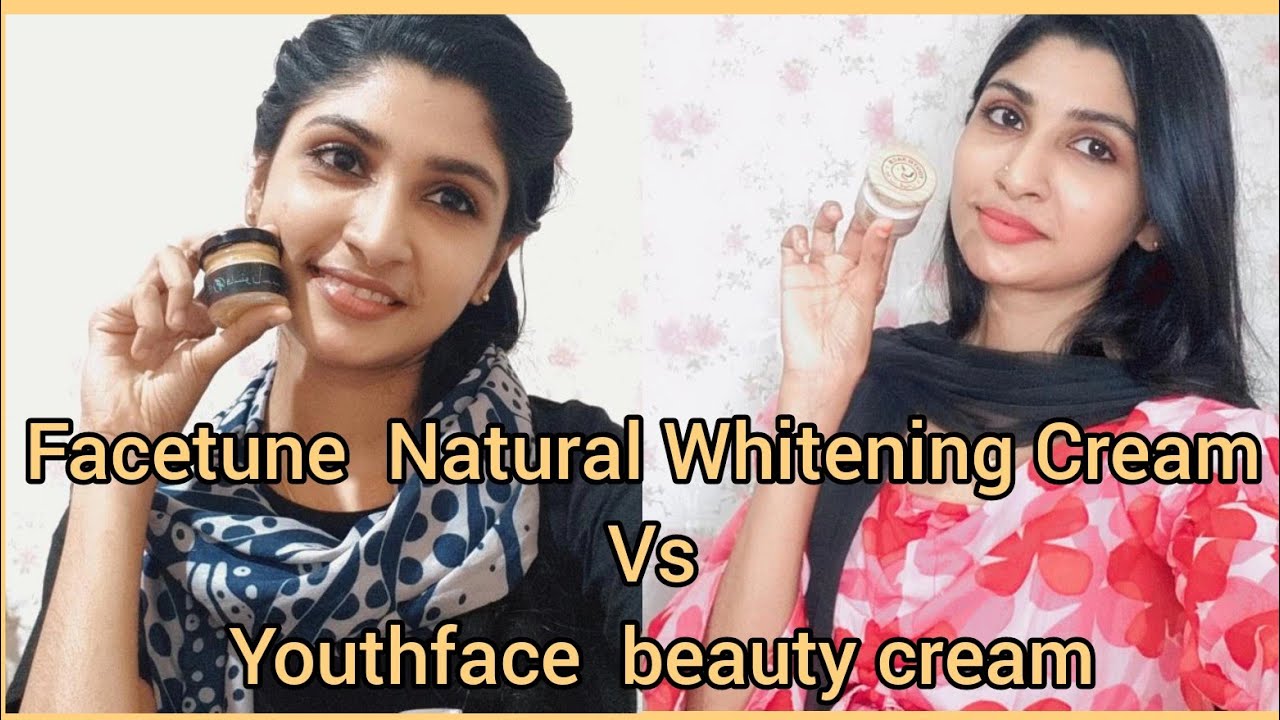 facetune cream vs youth face cream review #facetune #beautycream - YouTube