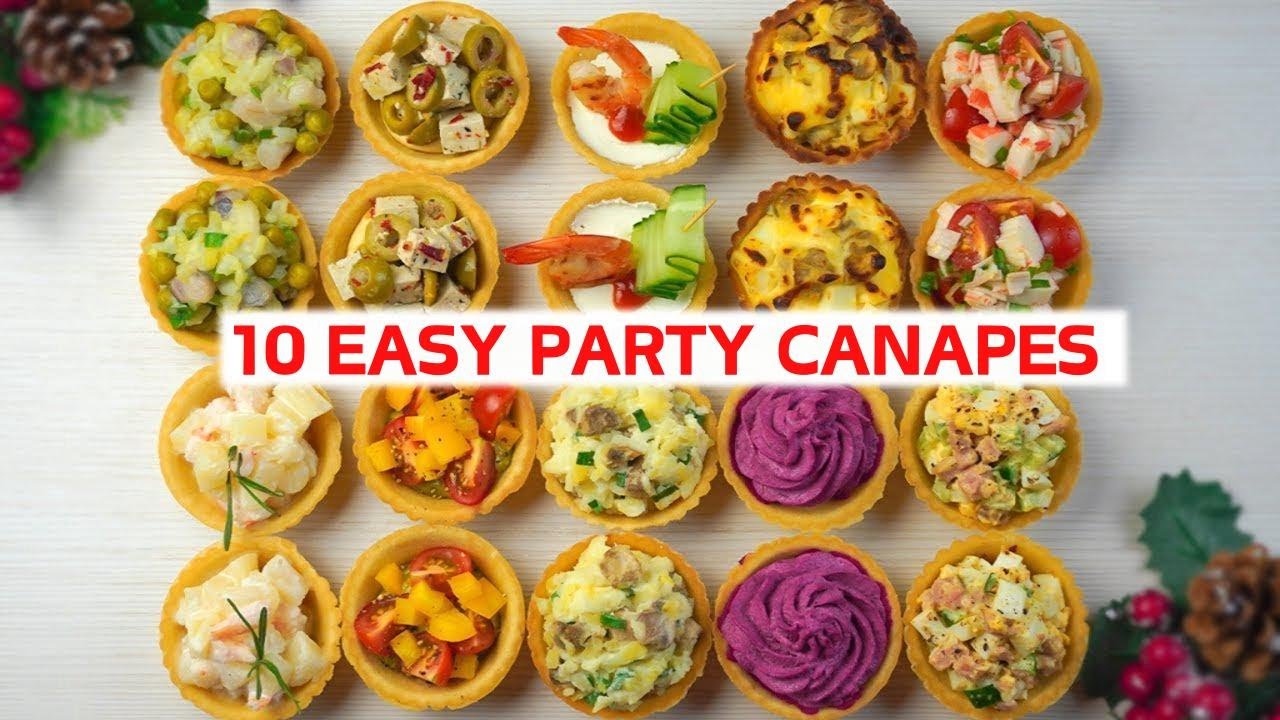 How to make PERFECT CANAPÉS to entertain friends AT HOME? - YouTube