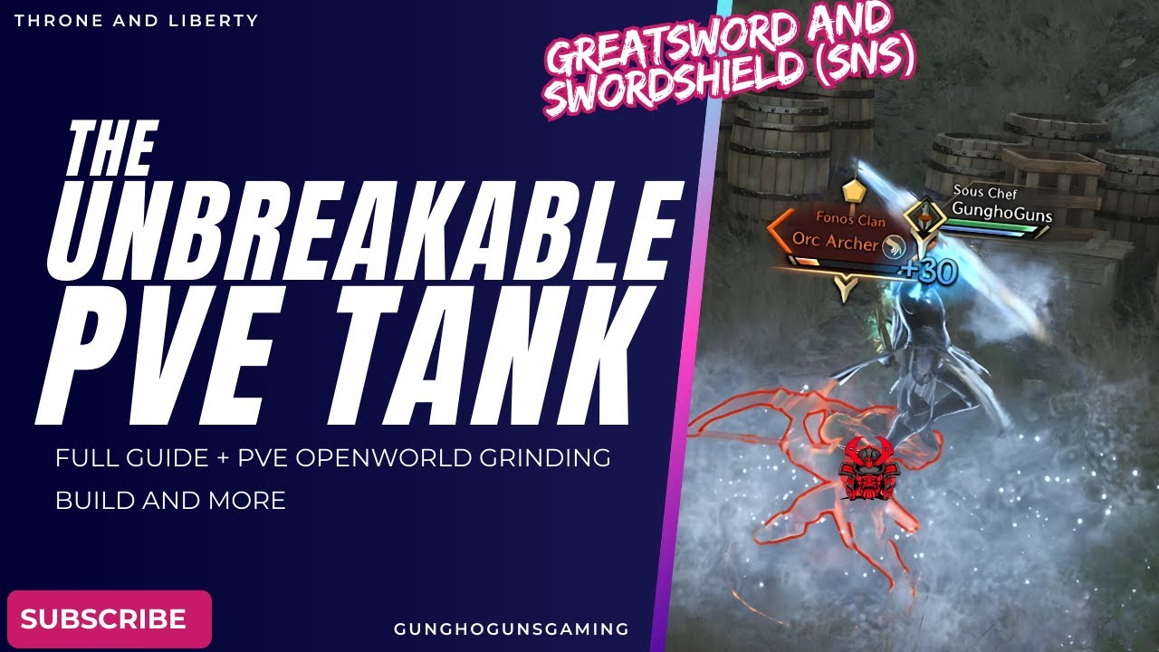 Throne and Liberty: The Unbreakable Tank Build! 🛡️ (Dominate PvE with ...