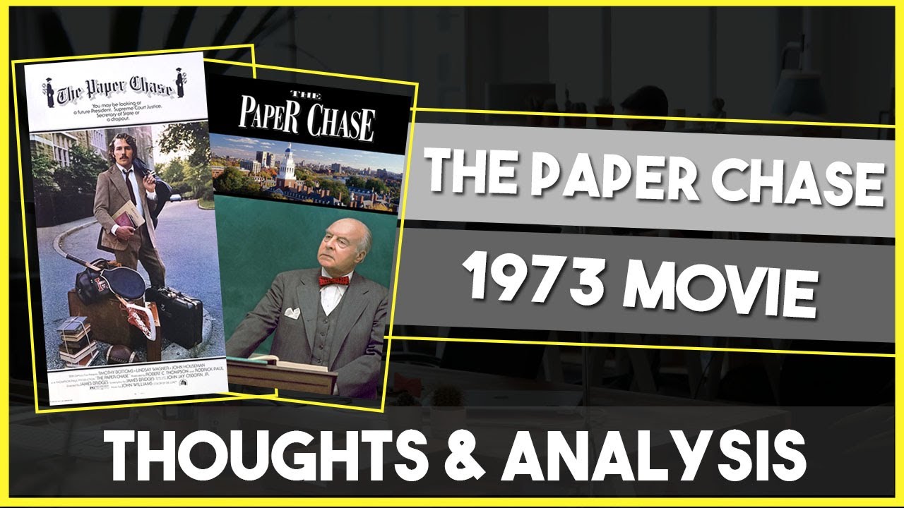 The Paper Chase Movie Poster