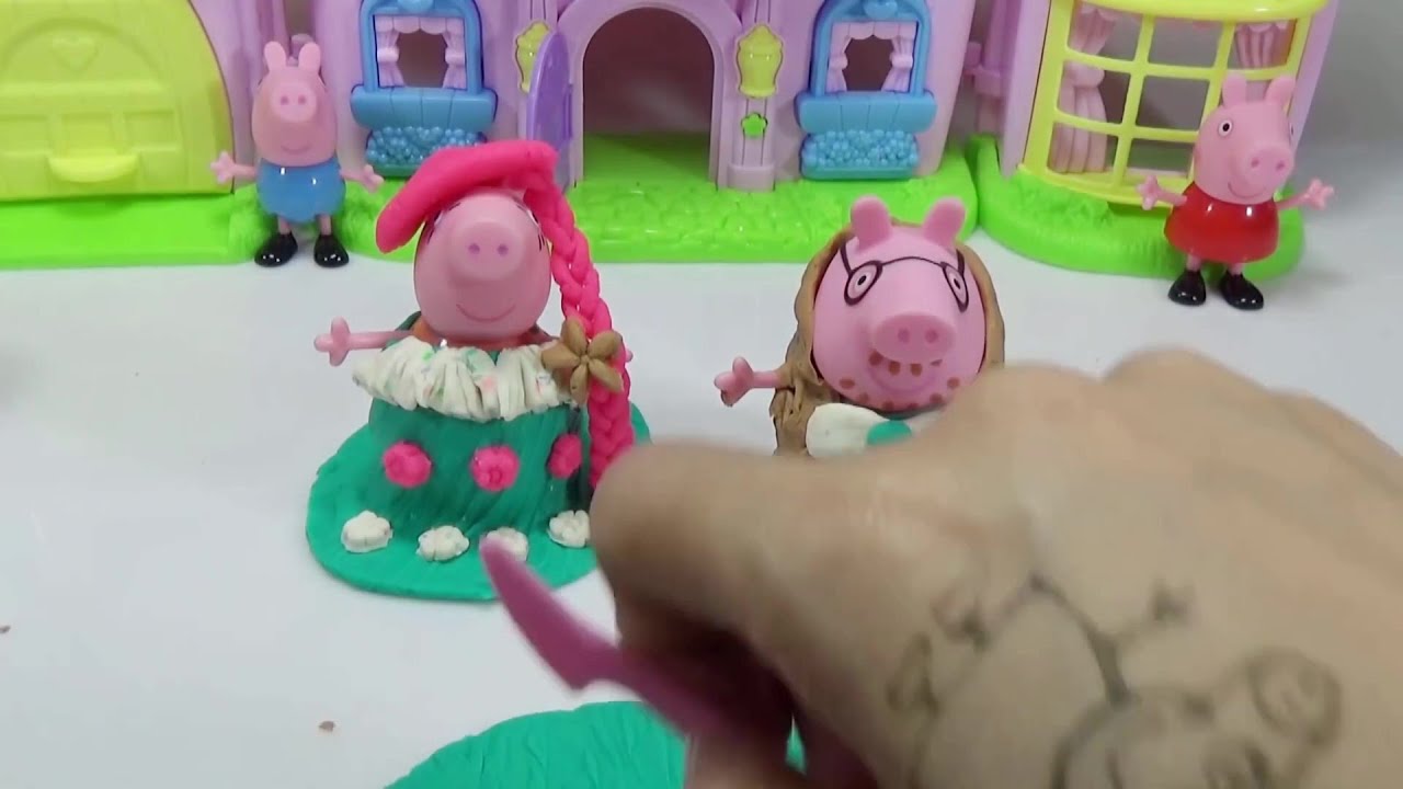 Peppa Pig Play Doh Maker! Magic Peppa Pig Play Dough with Peppa's ...