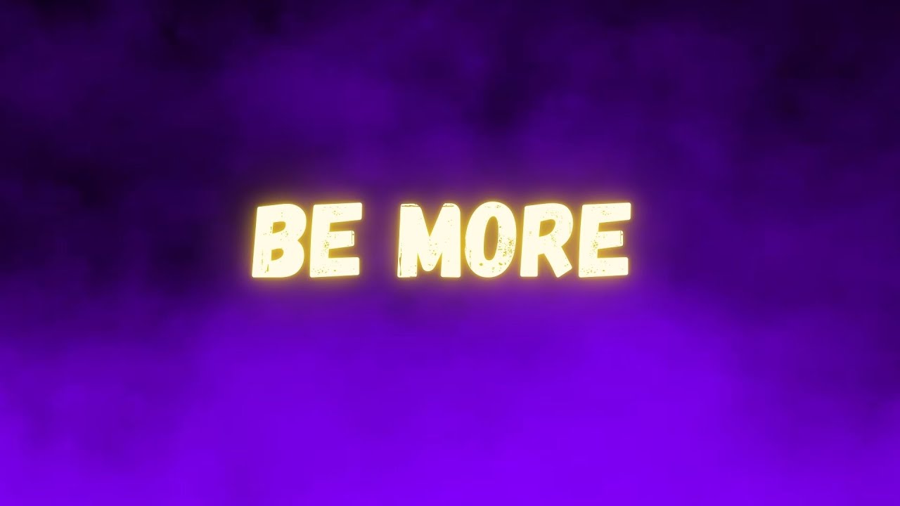 Stephen Sanchez - Be More (Lyrics) - YouTube