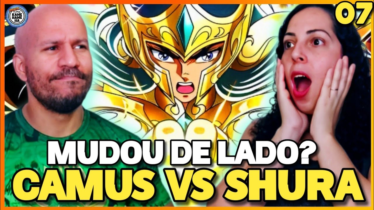 CAMUS VS SHURA! ALDEBARAN VS HÉRCULES! OS CAVALEIROS DO ZODÍACO EP 7 ...