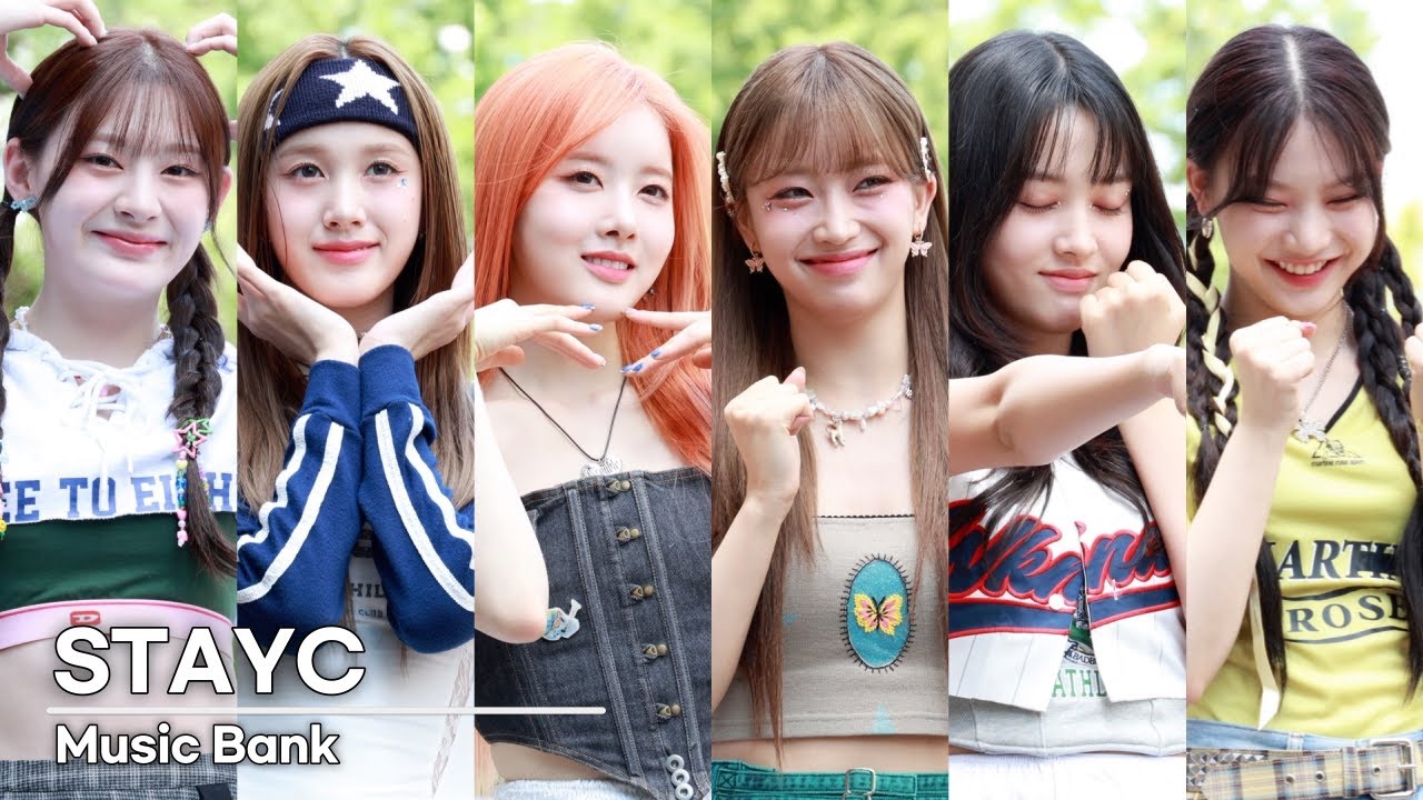 [4K] 스테이씨(STAYC) 뮤직뱅크 출근길 | STAYC Music Bank - YouTube