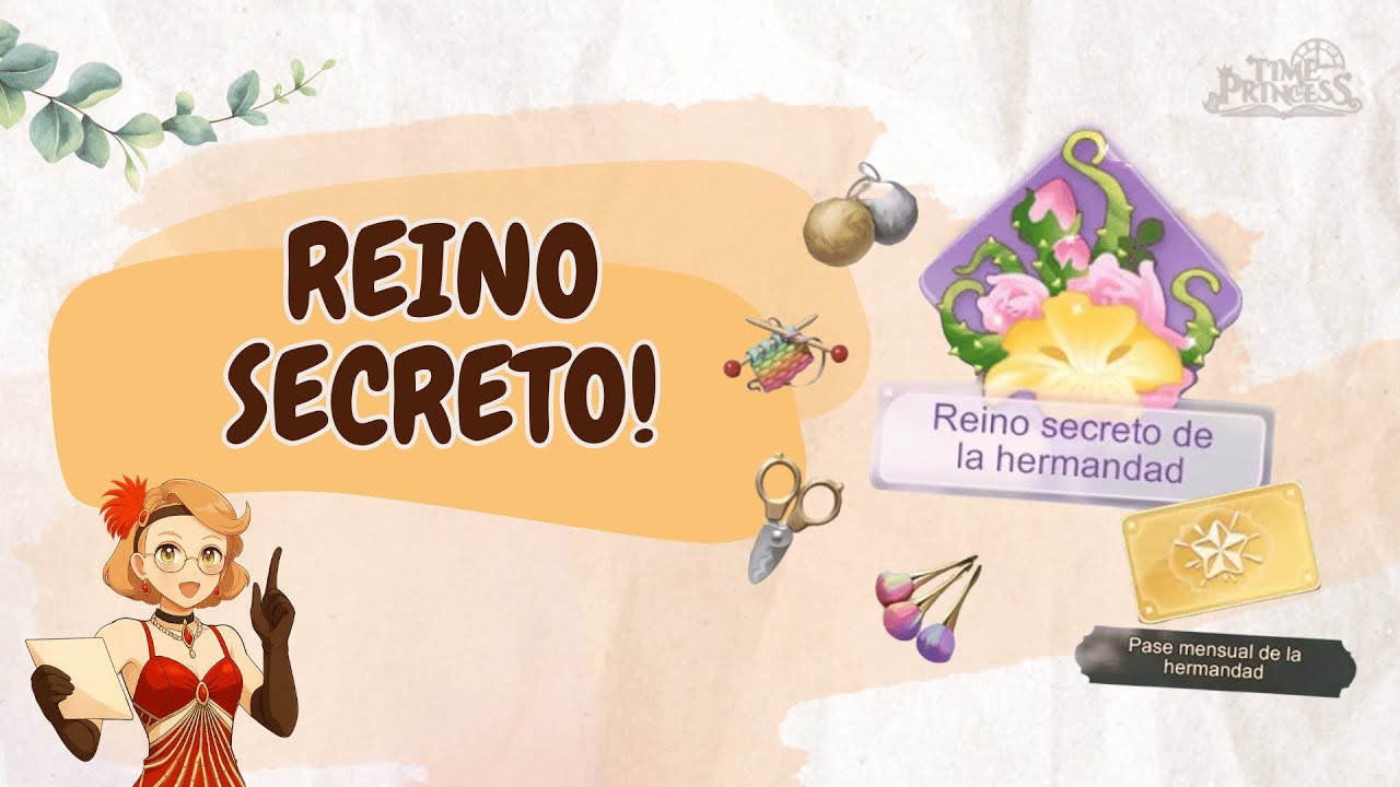 REINO SECRETO de la HERMANDAD 🌷 Time Princess Español - YouTube