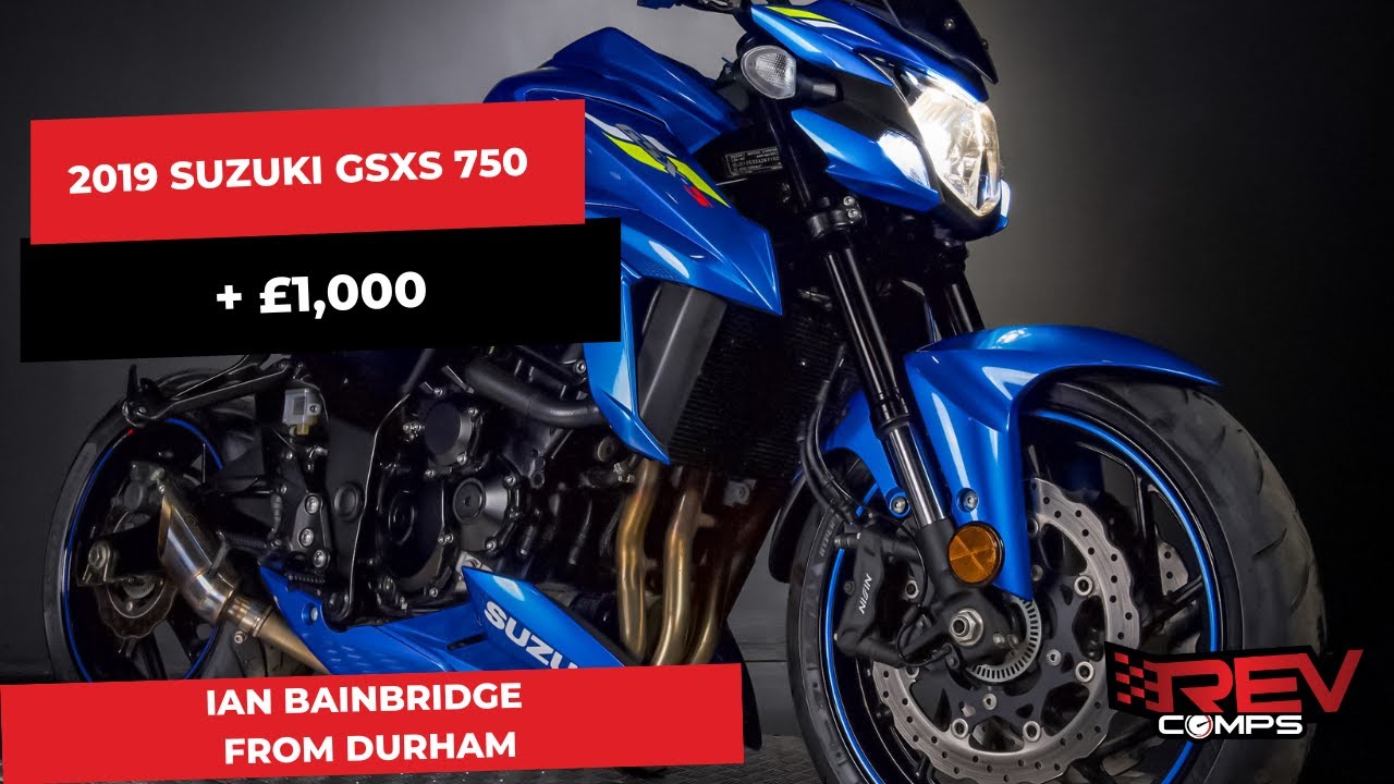 IAN BAINBRIDGE WON THE 2019 SUZUKI GSXS 750 + £1000 - YouTube