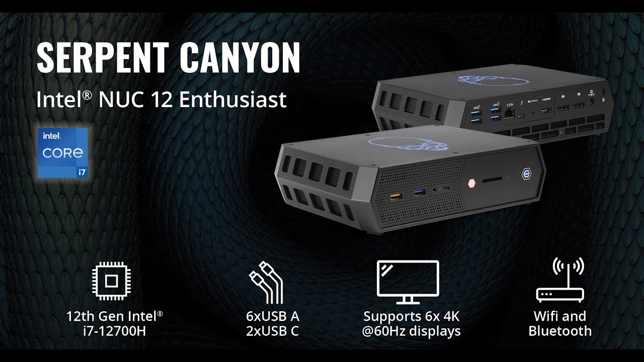 Intel NUC 12 Enthusiast, Serpent Canyon - Full Tear Down - YouTube