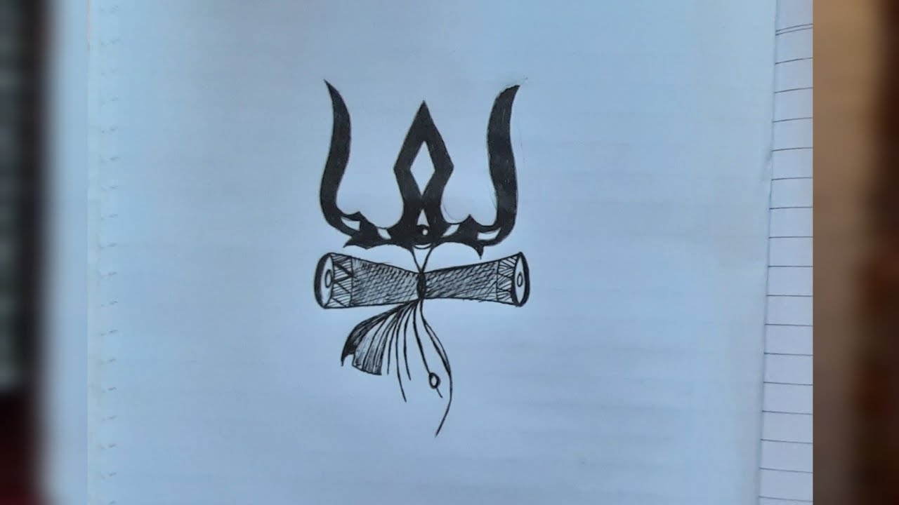 How to draw Lord Shiva Shivling Drawing with Oil Pastel Step by Step ...