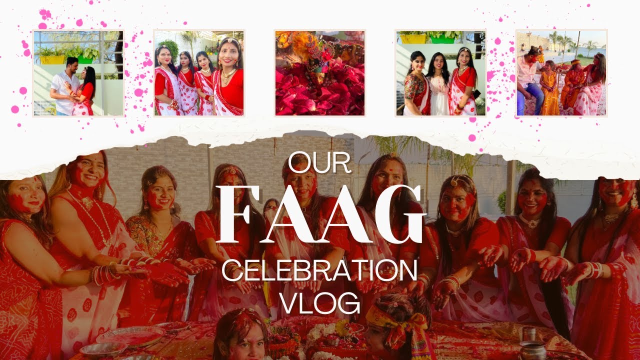 Faag Utsav / Holi Celebration / faag utsav m kiya pool party enjoy ...