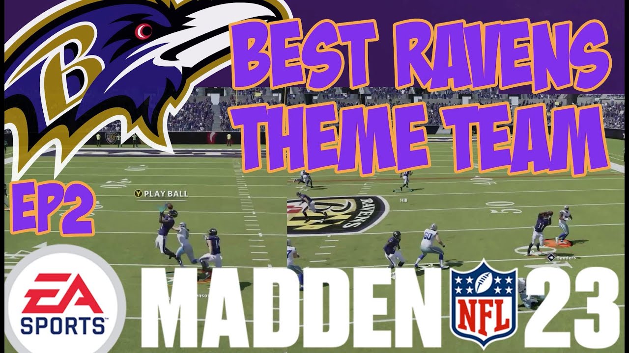 BEST BALTIMORE RAVENS THEME TEAM EP2 MADDEN 23 ULTIMATE TEAM HEADLINERS ...