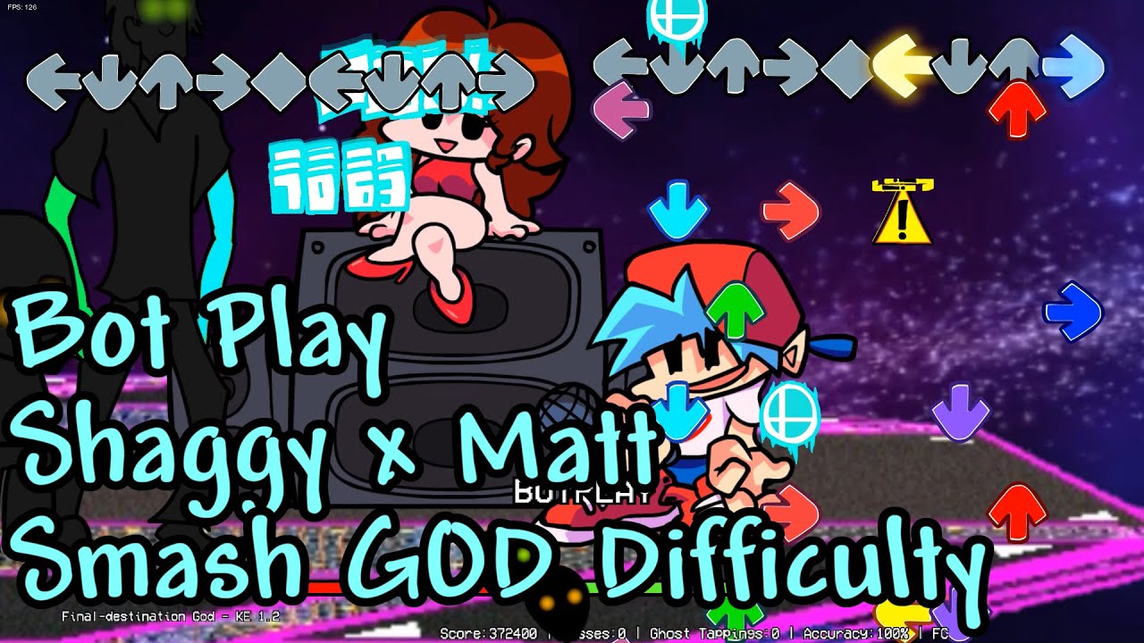 Bot Play Shaggy x Matt Smash GOD Difficulty [Friday Night Funkin ...