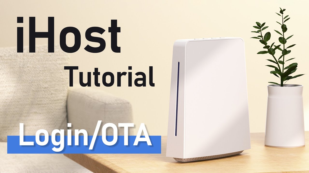 How to Log into iHost and Configure OTA Updates - iHost Tutorial - YouTube