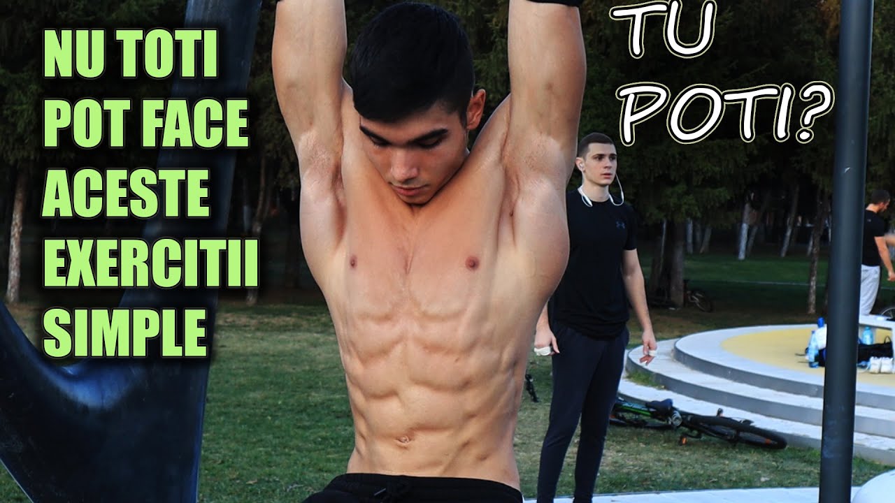 Exercitii Simple PE CARE AR TREBUI SA LE FACI - YouTube