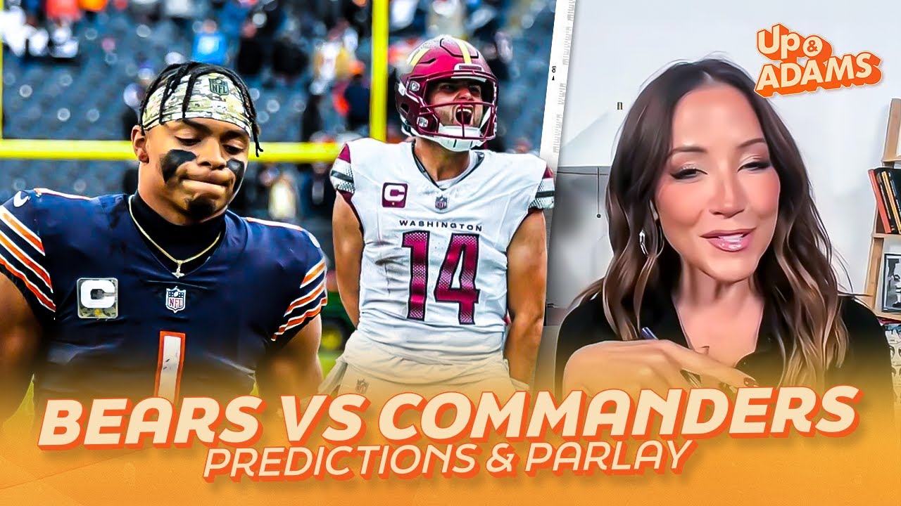 Can Bears Get Win #1 Tonight vs Sam Howell & Commanders? Kay Adams ...