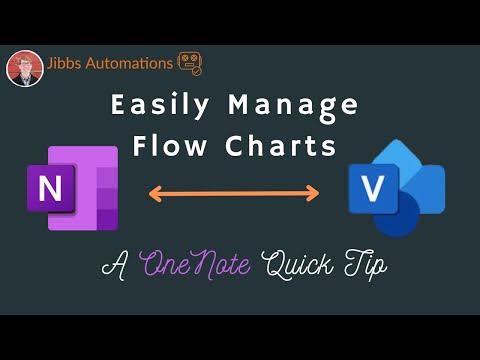 Create Vizio Flow Charts from OneNote! - YouTube