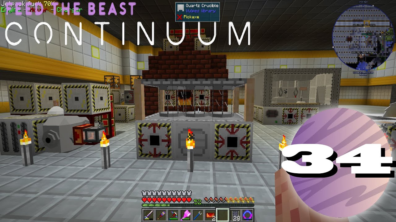 FTB Continuum - Expert Style Minecraft Modpack - Episode 34 - YouTube