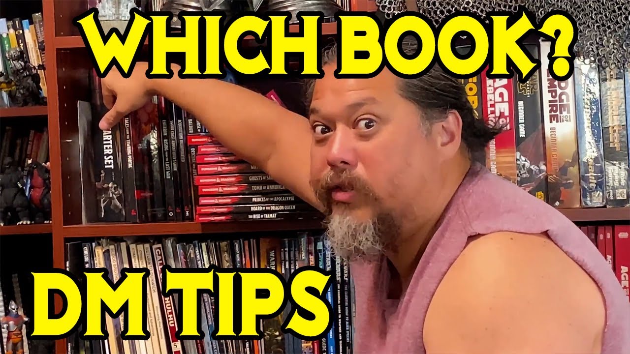 DM Which Book? For beginning DMs - YouTube