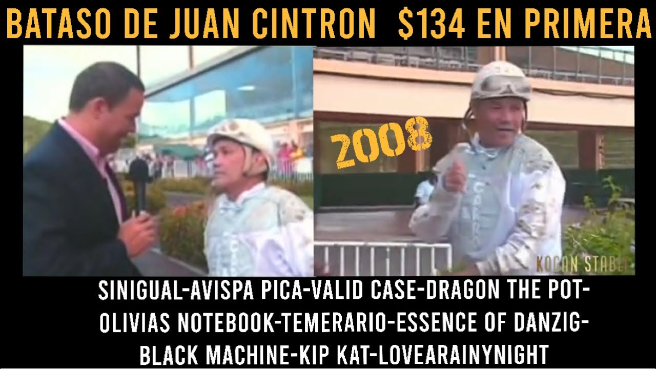 TREMENDO BATASO! JUAN CINTRÓN REGRESA A LA SILLA - YouTube