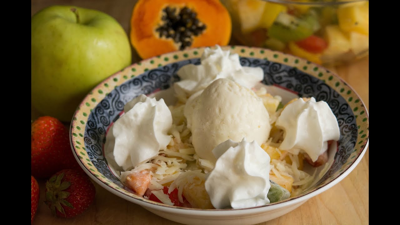 COLOMBIAN FRUIT SALAD | How To Make A Fruit Salad | SyS - YouTube
