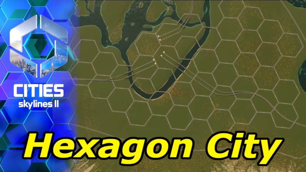 Building a Hexagonal Grid Road Layout in Cities Skylines 2 - Hexagon ...