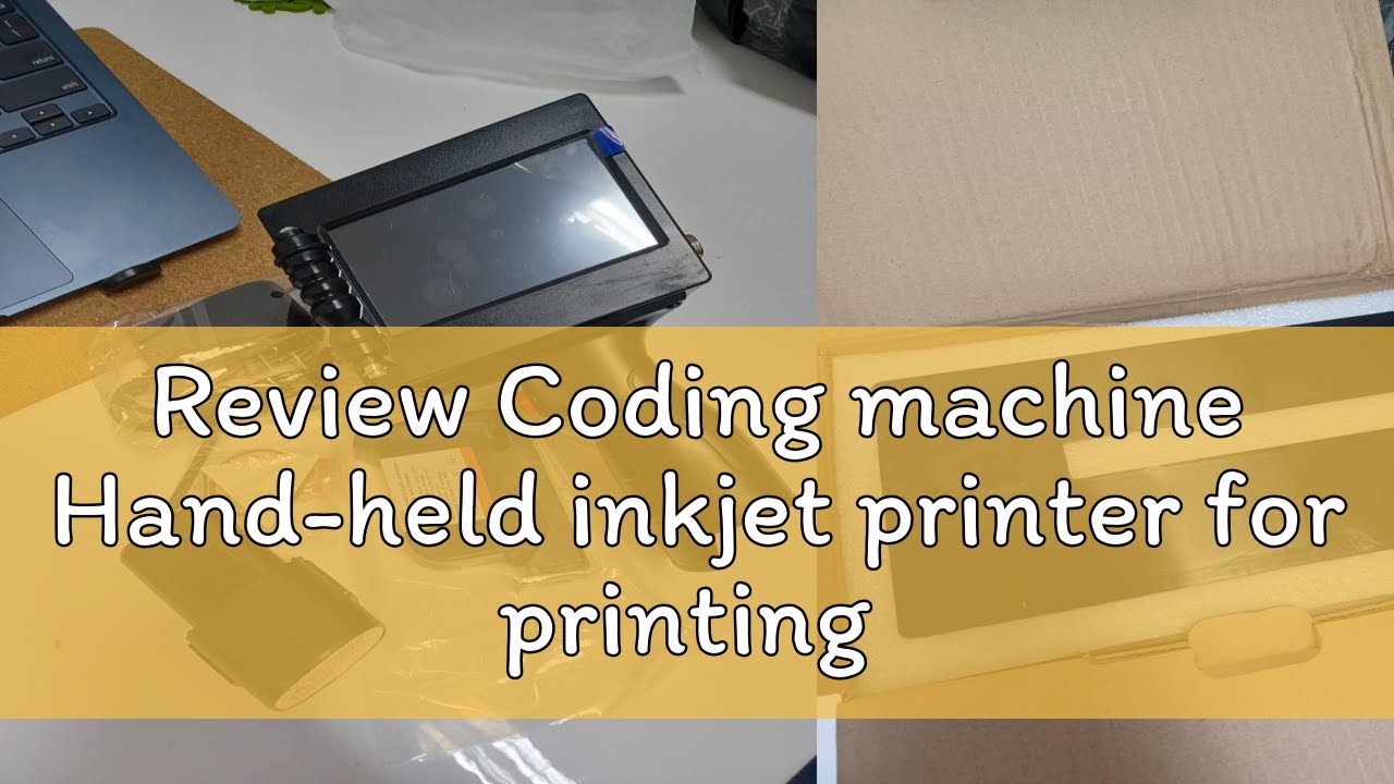 Review Coding machine Hand-held inkjet printer for printing production ...