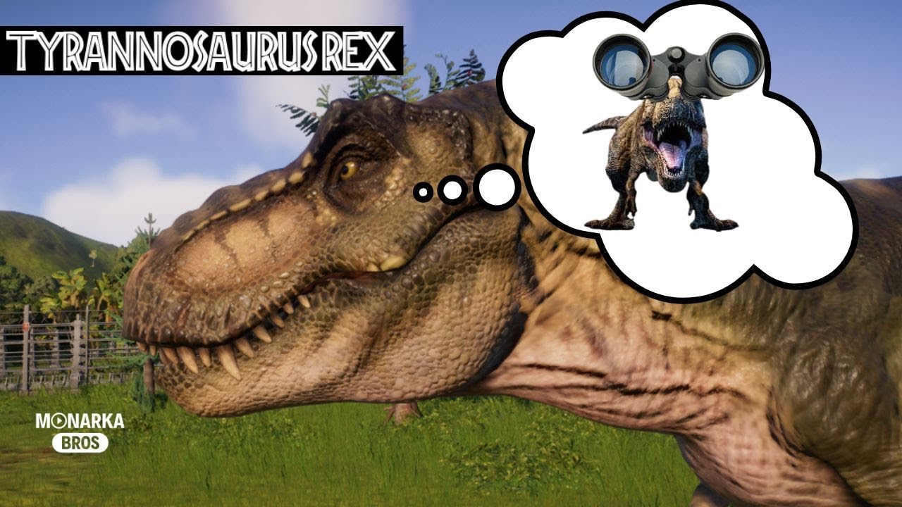 Sabes Cómo era la Visión de el Tyrannosaurus Rex - YouTube