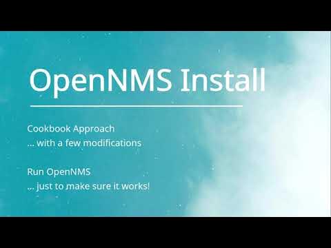 OpenNMS 101 Again! Module 01 B OpenNMS Installation - YouTube