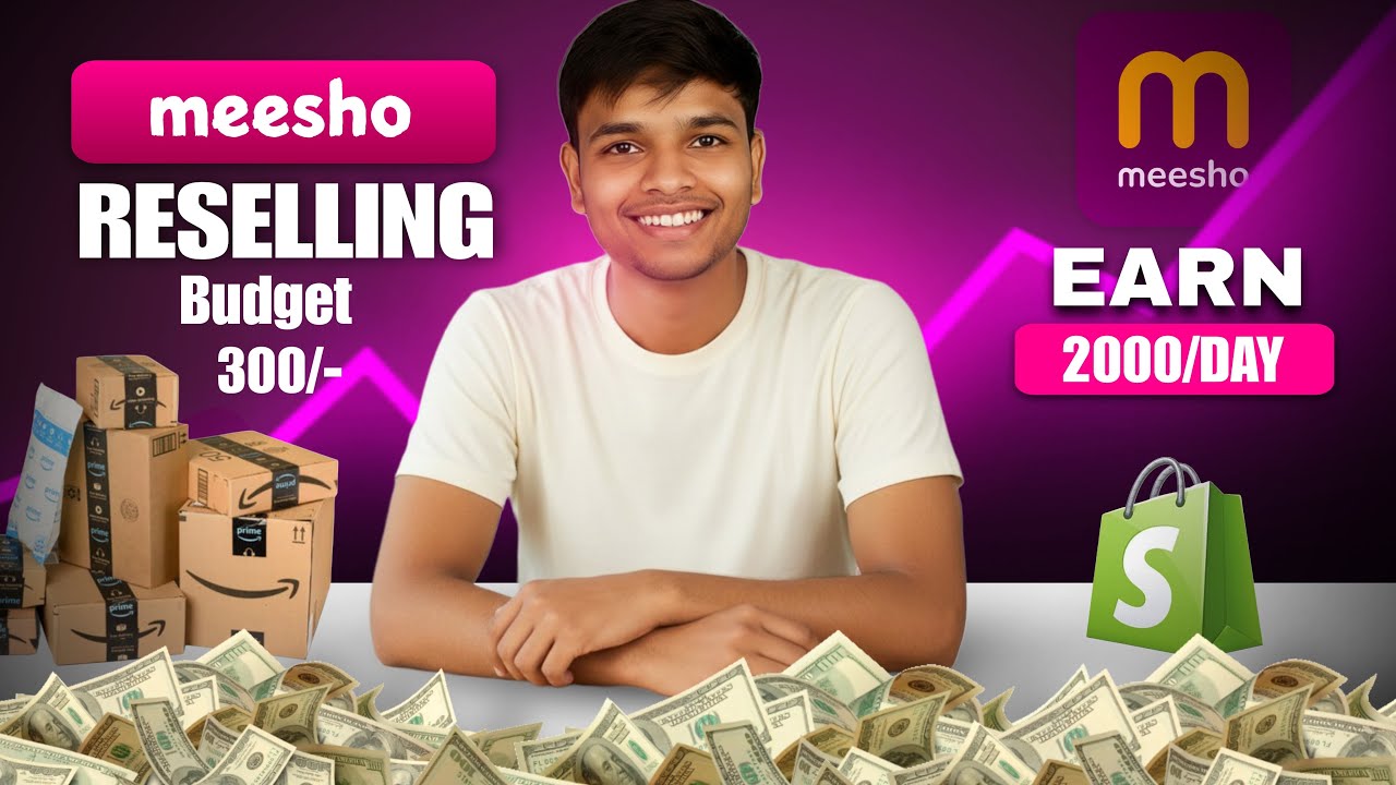 Meesho Dropshipping Challenge For 24 Hours As A Student || With Only ...