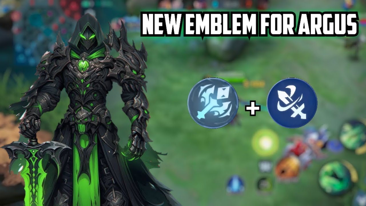 ARGUS NEW EMBLEM MAKES HIM STRONG IN THE EARLY GAME! - ARGUS BEST BUILD ...