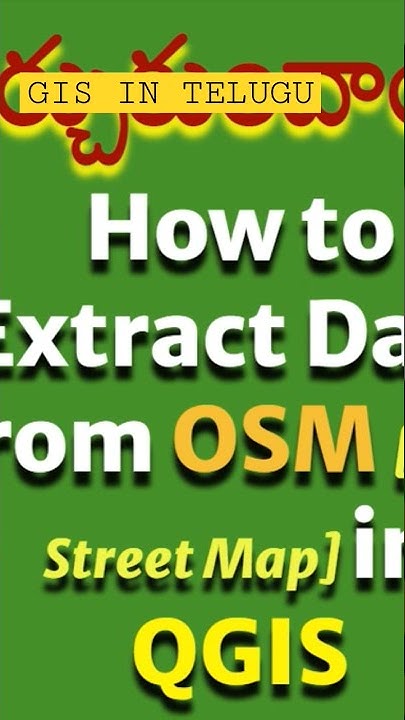 How to extract data from OSM. - YouTube