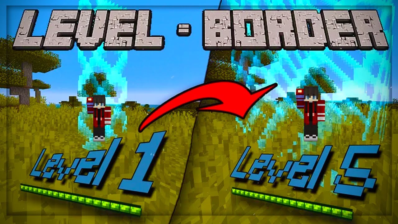 الاكس بي يحدد مساحة اللعب #1 | بداية على بلوكة | MineCraft : Level=Border - YouTube