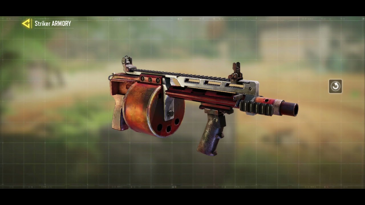 Cod Mobile: Rarest gun skin in the game. (F2P) striker lightwave. - YouTube