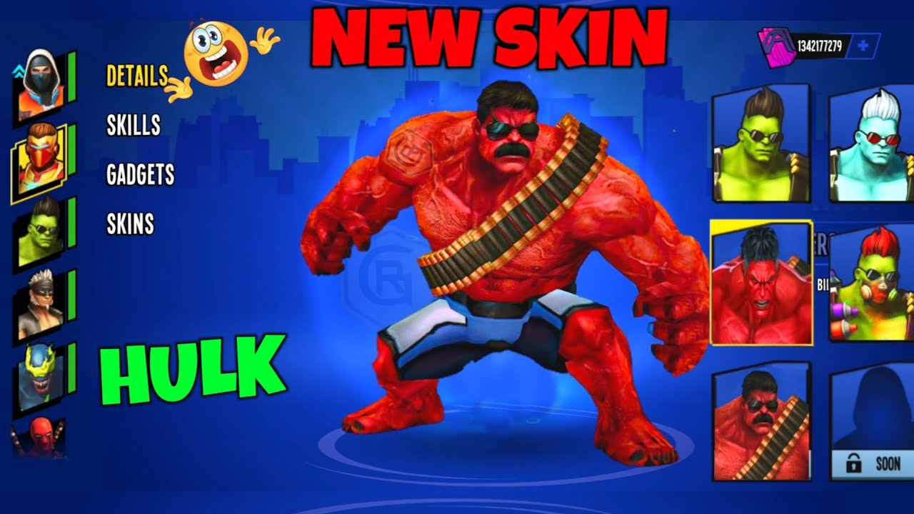 Hulk upcoming new skin spider fighter 339🔥🔥 - YouTube