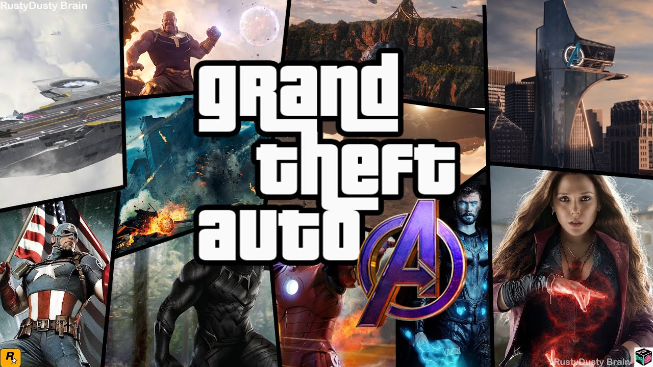 Grand Theft Avengers | GTA Loading Screen | Fan Made - YouTube