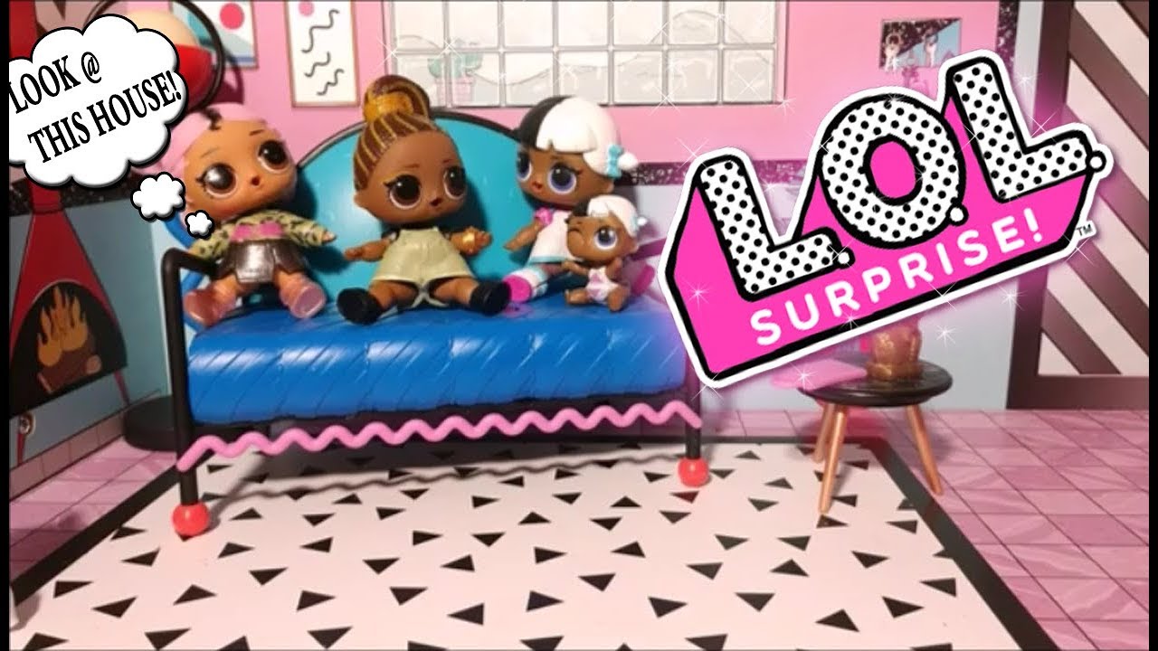 LOL DOLLS JET SET Q.T. AND FIERCE MEET THEIR NEW NEIGHBOR||STOP MOTION ...