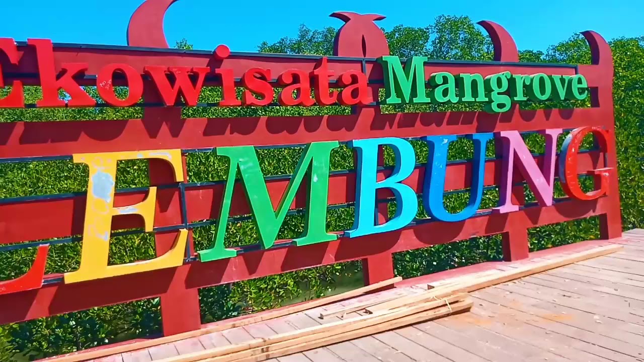 Wisata baru pantai mangrove Lembung pamekasan madura - YouTube