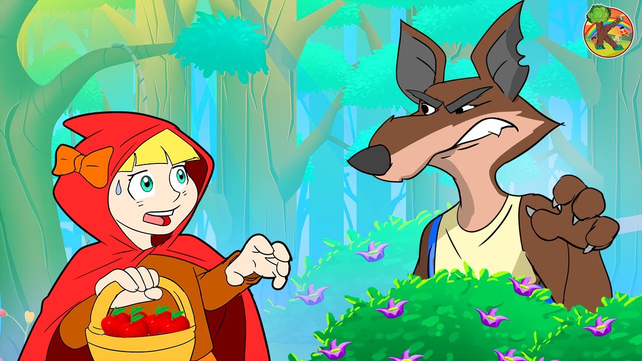 Rødhette Og Ulven (Ny) | KONDOSAN Norsk - Tegnefilm | Eventyr på Norsk ...